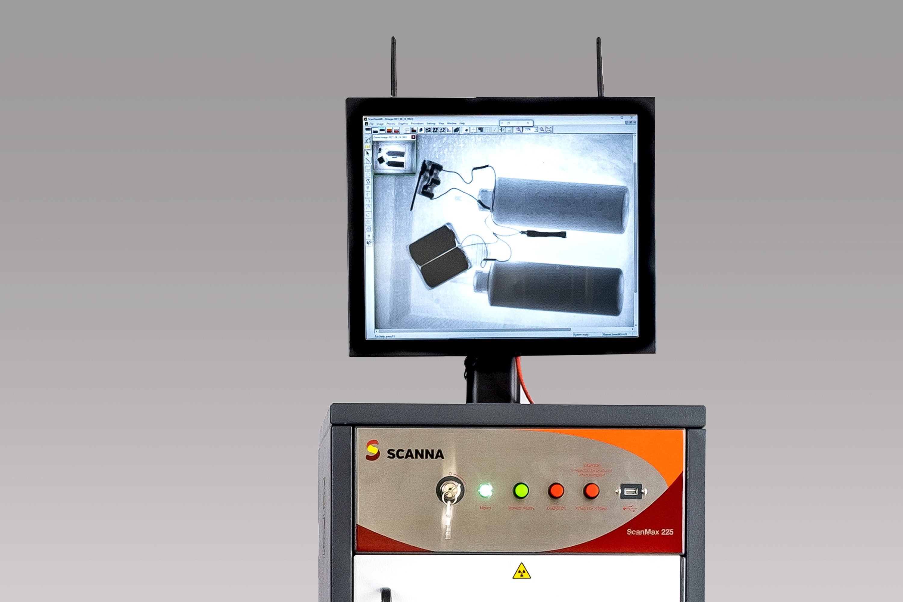 Scanmax 225 cabinet x-ray scanner with smart pc monitor | Security X ...